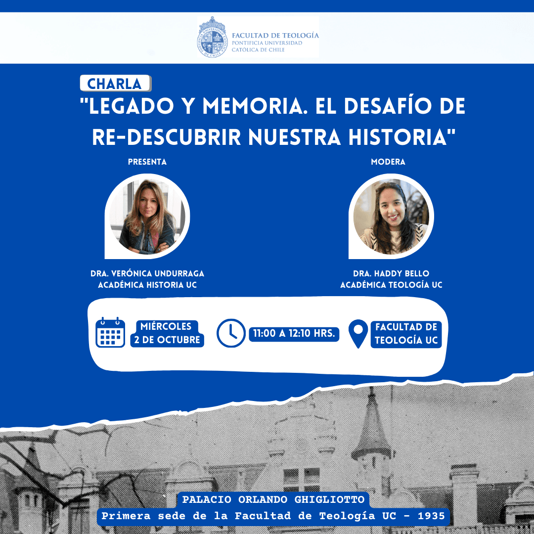 Charla Legado y memoria Teología UC