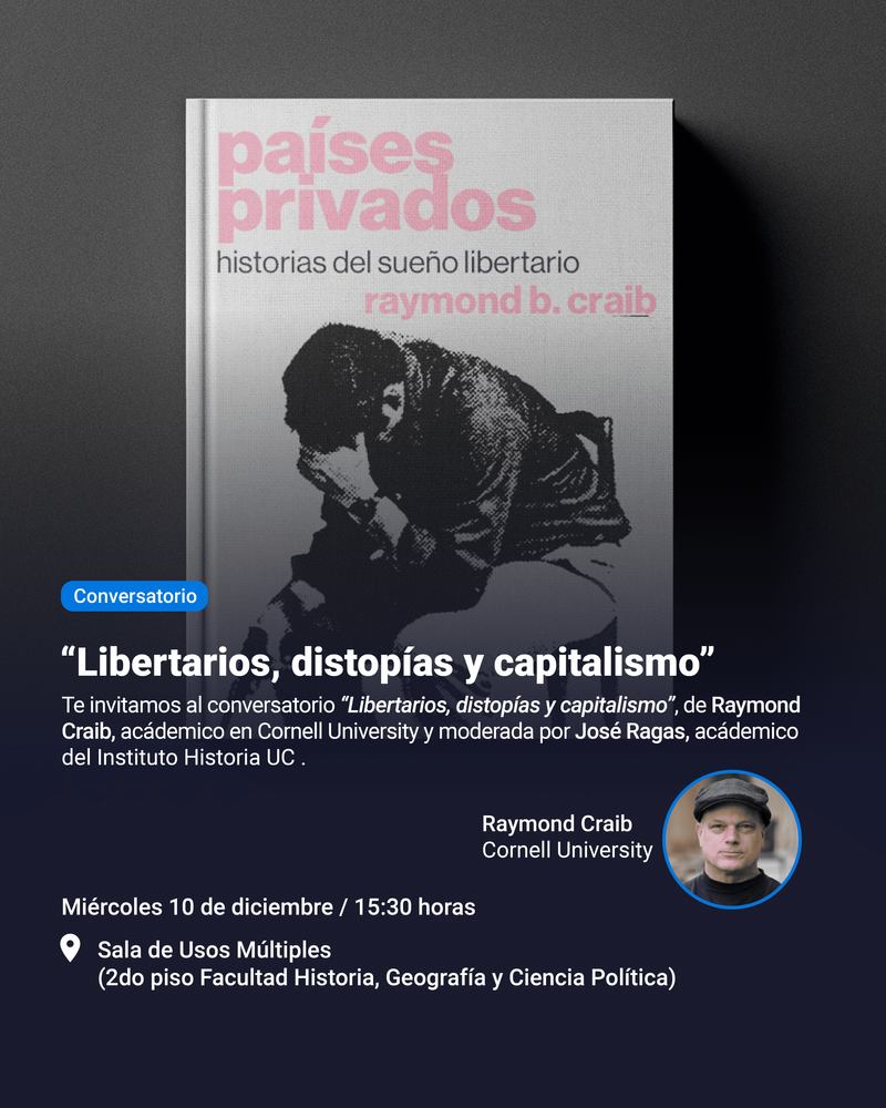 Conversatorio: “Libertarios, distopías y capitalismo”